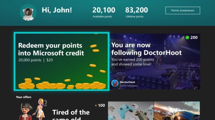 Microsoft Rewards llega a los Insiders de Xbox - Microsoft Insider