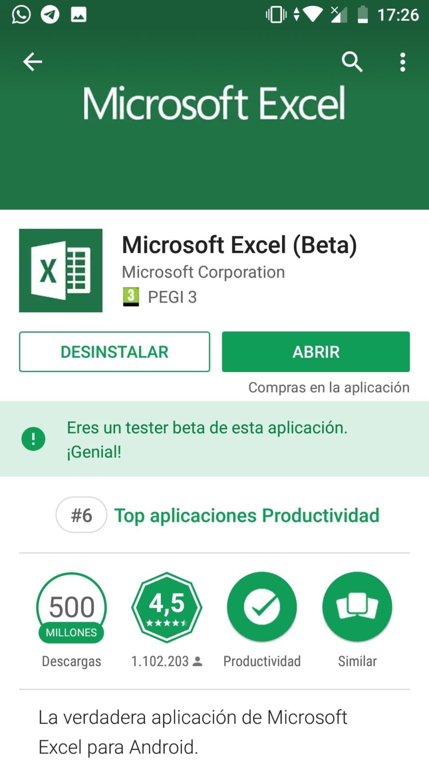 PowerPoint y Excel Mobile alcanzan las 500 millones de instalaciones en ...