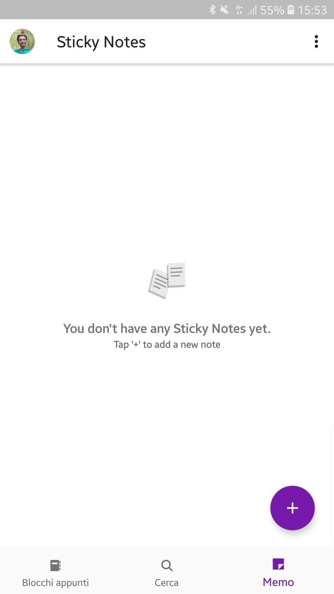 La sincronización de Sticky Notes será a través de OneNote y Outlook ...
