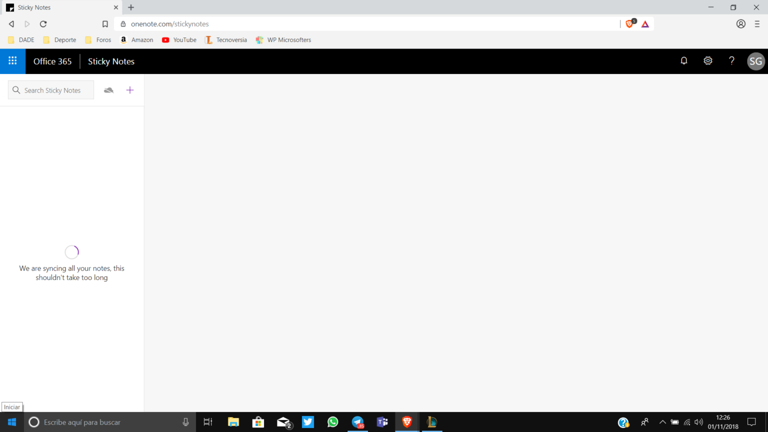 Ya puedes entrar en Microsoft Sticky Notes de forma online