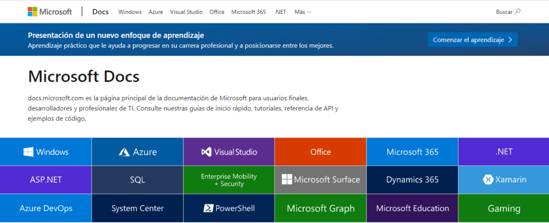 Microsoft Docs, un orden más que necesario | Microsofters