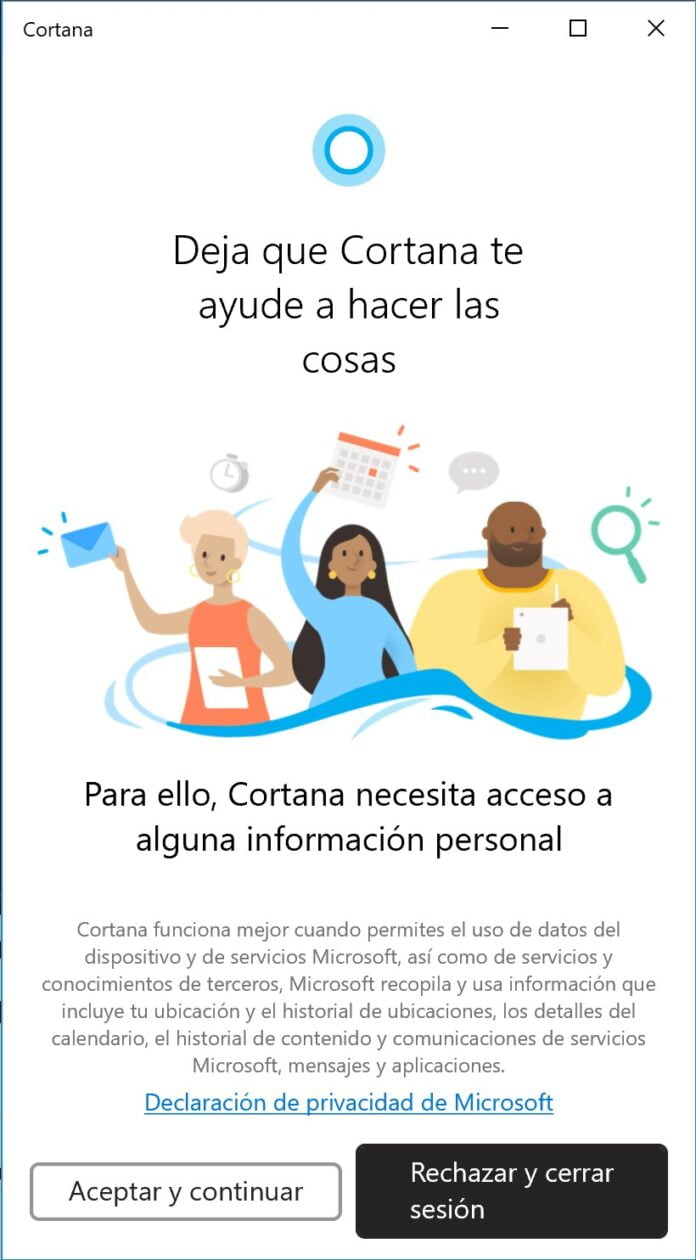 Cortana ya está disponible con su nueva interfaz en español | Microsofters