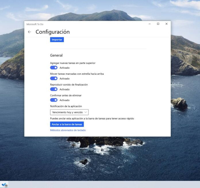 La última actualización de To-Do nos trae notificaciones en el icono ...