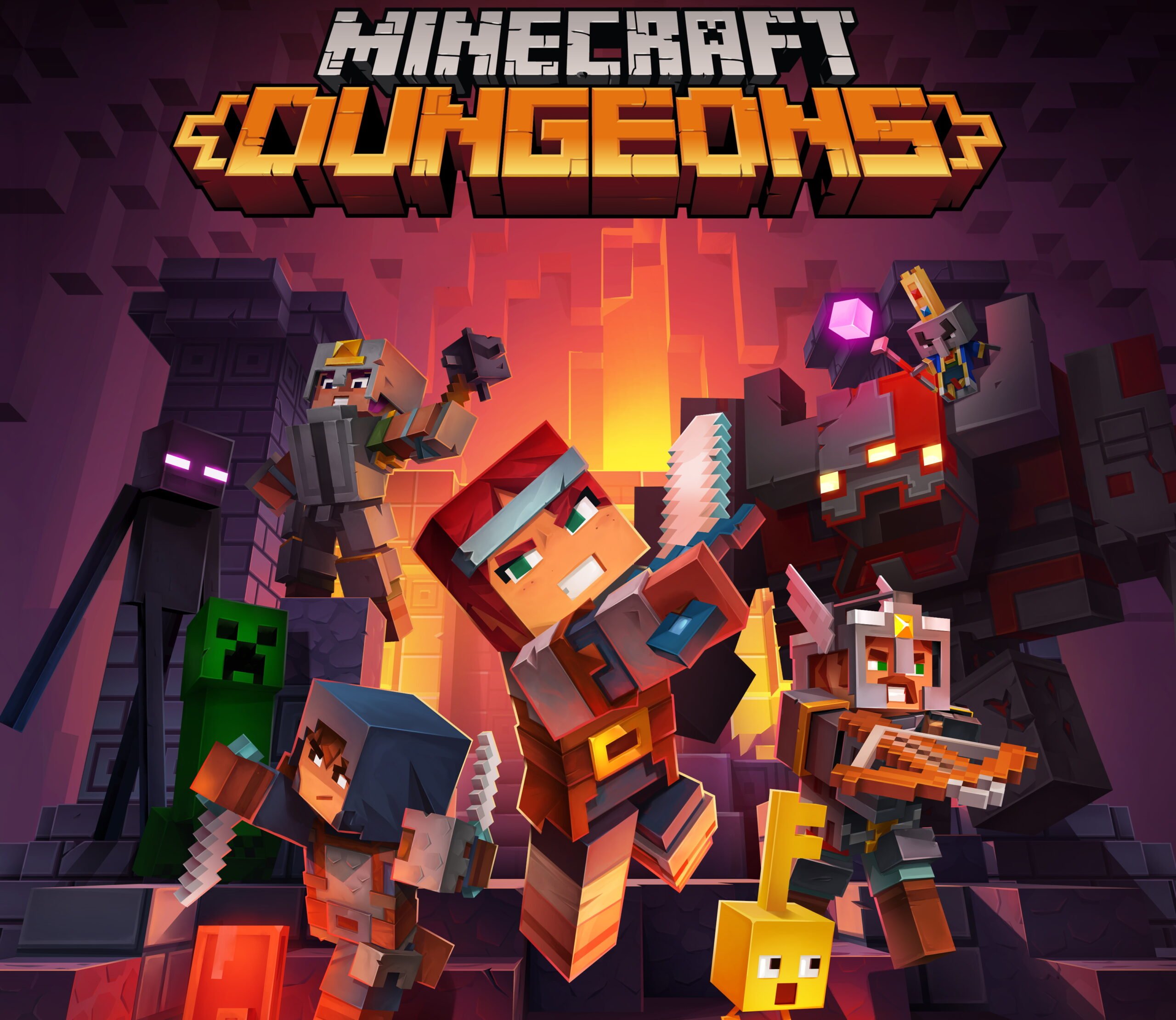 Las llamas del Nether, la nueva actualización de Minecraft Dungeons ...