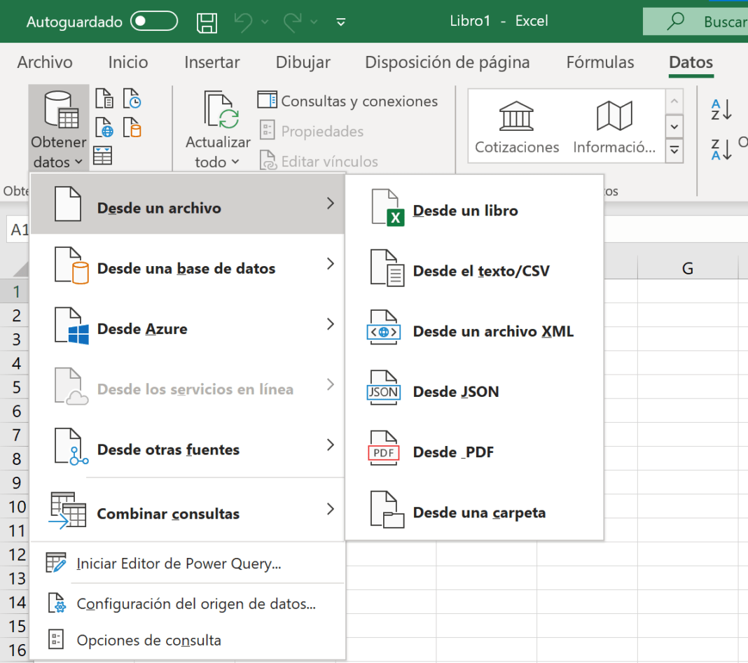 Descubre como importar datos a Excel desde un PDF | Microsofters