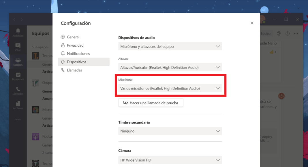 Microsoft Teams: cómo solucionar problemas de micrófono | Microsofters