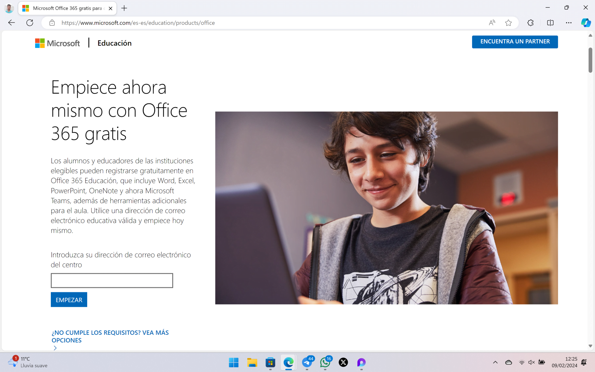 Office gratis para estudiantes y profesores: cómo descargarlo