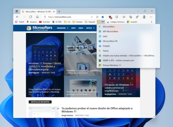Microsoft Edge tendrá un nuevo diseño para Windows 11 | Microsofters