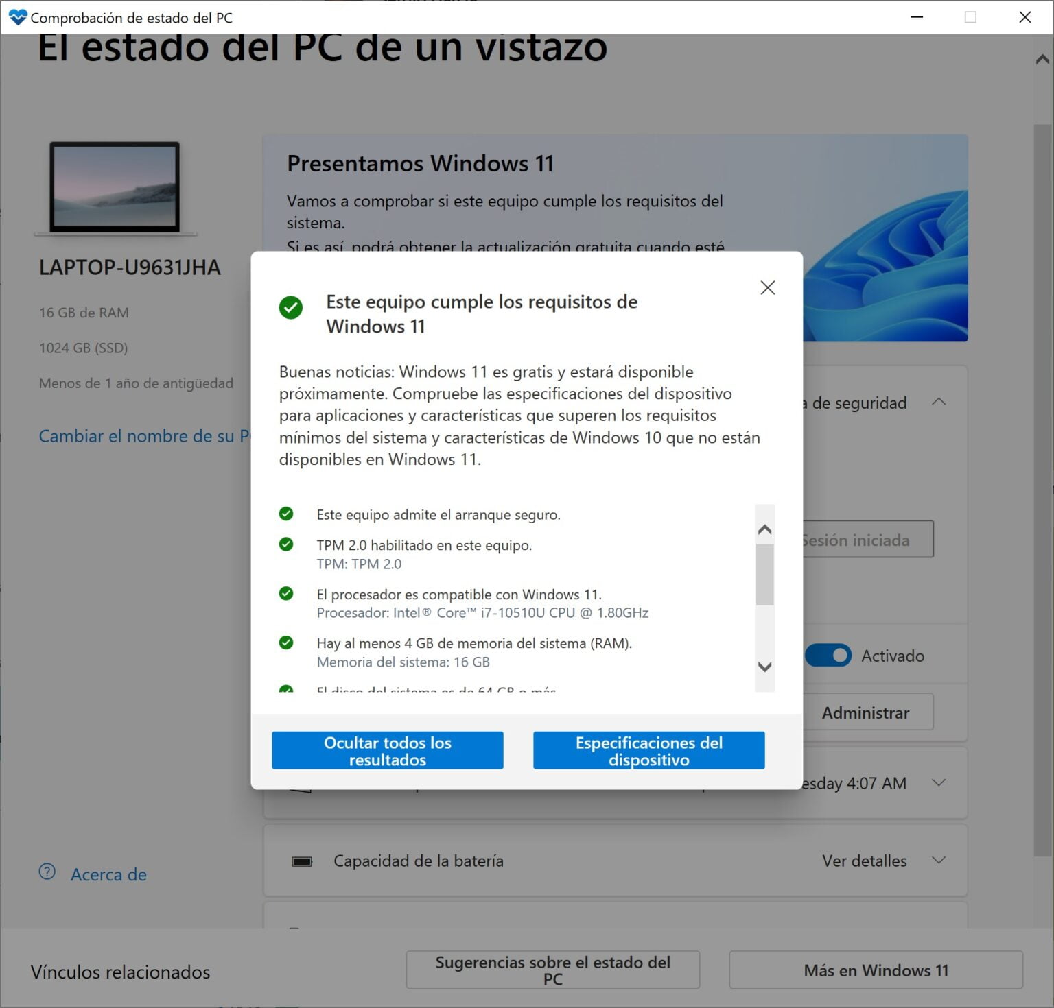 Vuelve la Herramienta para Comprobar la compatibilidad con Windows 11 ...