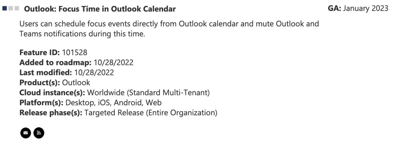 Una nueva función evitará las distracciones en Outlook | Microsofters