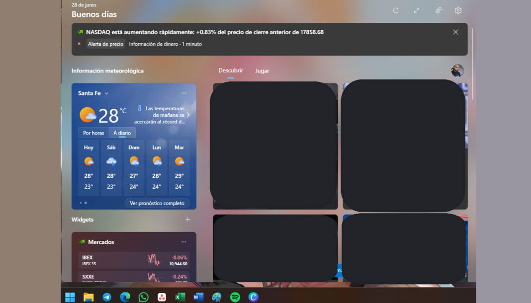 Cómo desactivar las noticias en los Widgets de Windows 11 | Microsofters