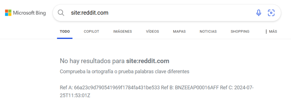 Microsoft confirma que Reddit está bloqueando a Bing