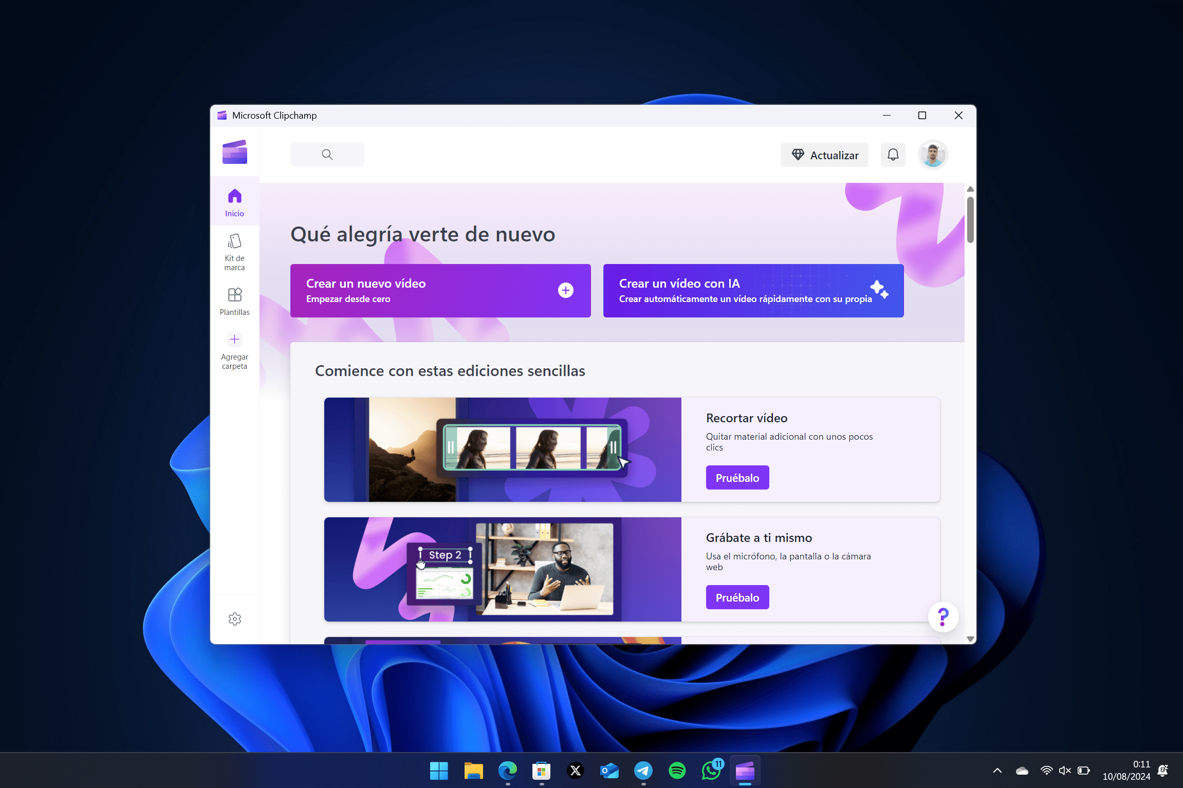 Microsoft Clipchamp mejorará gracias a la inteligencia artificial ...