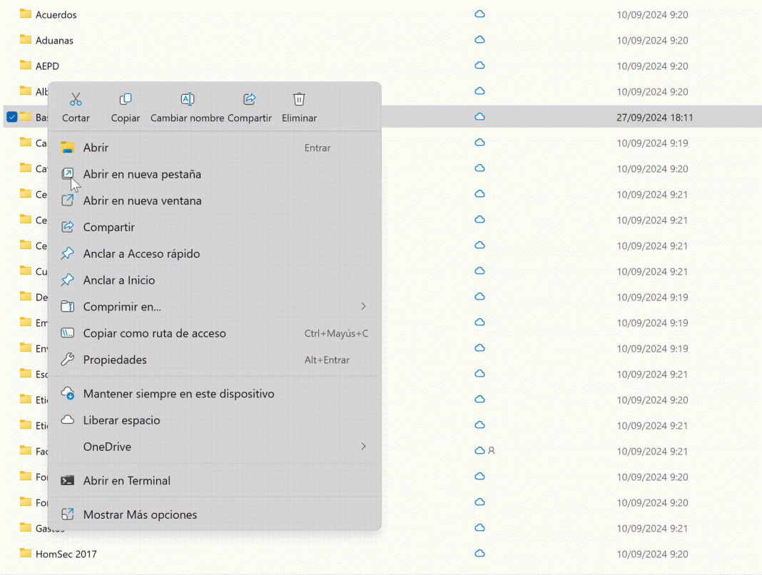 Te enseñamos a cambiar el color de carpetas en OneDrive | Microsofters