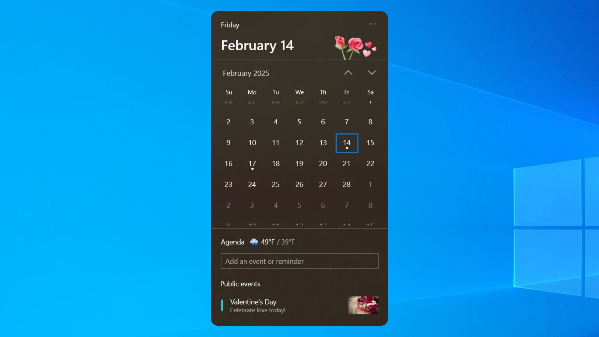 El calendario de Windows 10 se renueva con imágenes temáticas | Microsofters