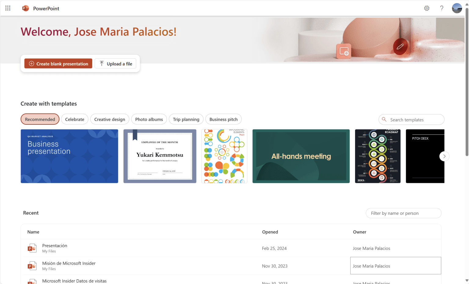 Word, Excel y PowerPoint estrenan nueva interfaz online | Microsofters